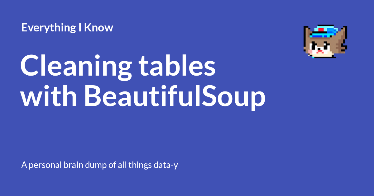 Editing HTML with BeautifulSoup to remove extra headers and junk rows for pd.read_html ...